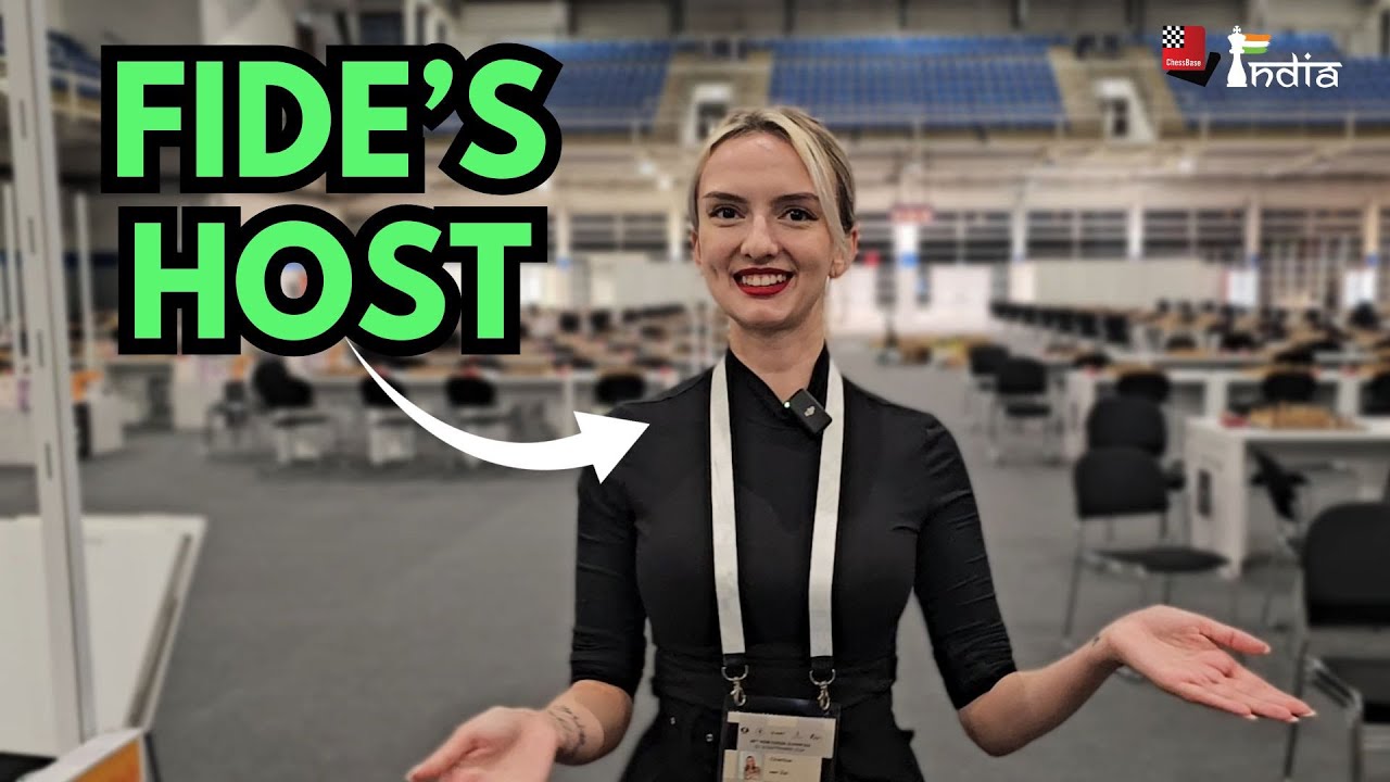 Charlize from FIDE is going to try something very special at the Chess ...