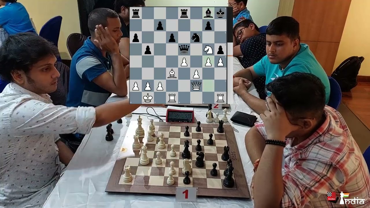 From Friendly Smiles, Draw Offers to Fierce Battle - IM Srijit Paul v IM Subhayan Kundu