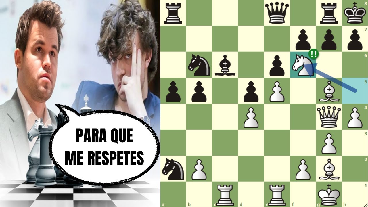 ¡DESTRUYE A SU RIVAL CON UN ATAQUE INMORTAL! : Carlsen vs Niemann ...