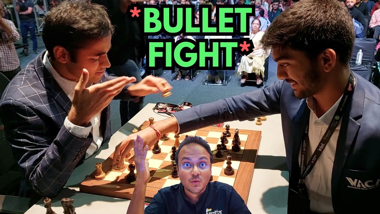 30 minutes of pure adrenaline rush in bullet | Gukesh vs Arjun Erigaisi ...