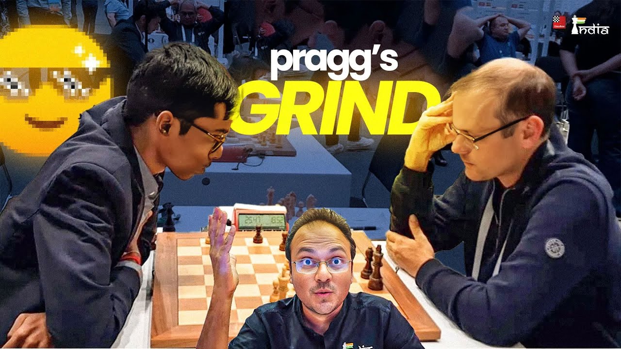 Equal positions are not equal for Pragg | Praggnanandhaa vs Demchenko ...