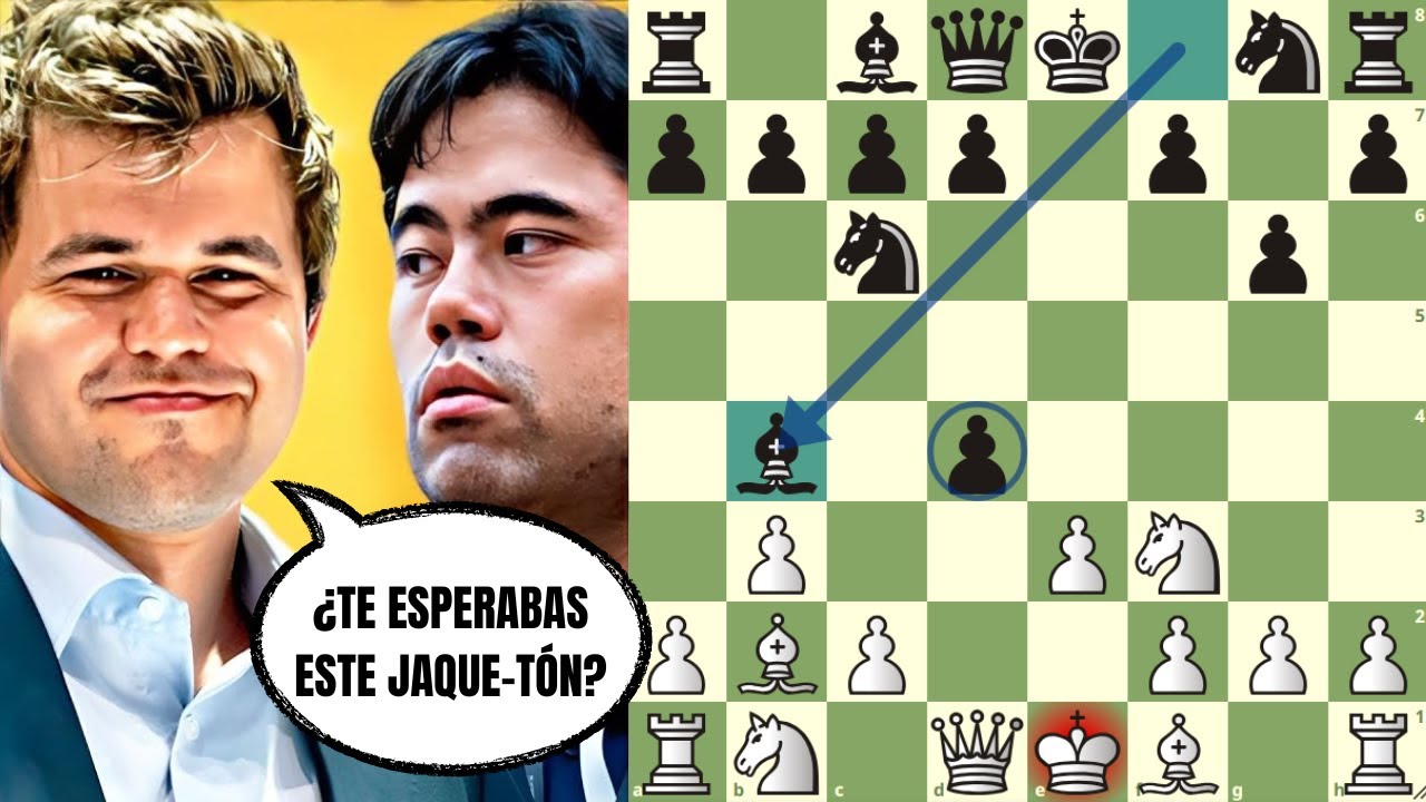 ¡BATALLA ESCABROSA DESDE LA APERTURA! 勞: Nakamura vs Carlsen (Tech ...