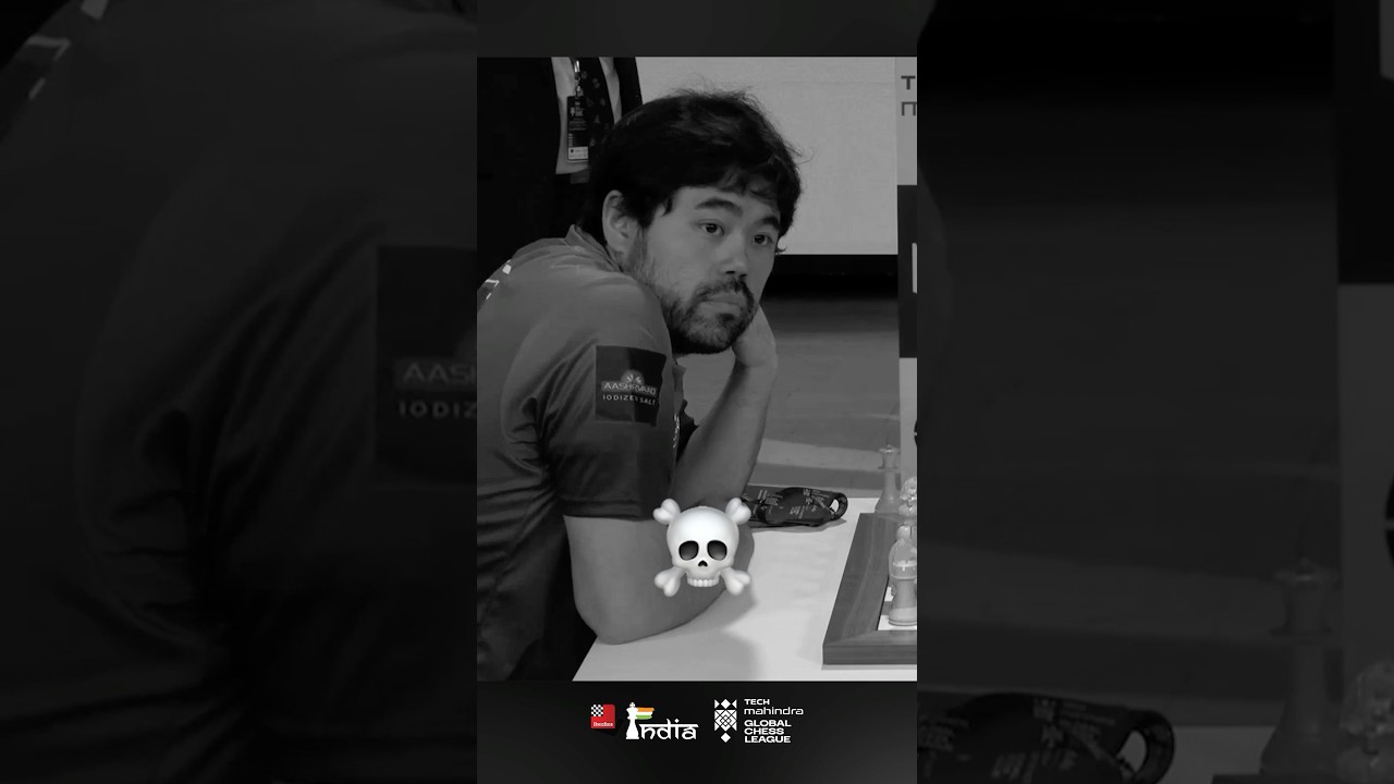 Hikaru SHOCKS Magnus with 1b3 ☠️ #hikarunakamura #magnuscarlsen # ...