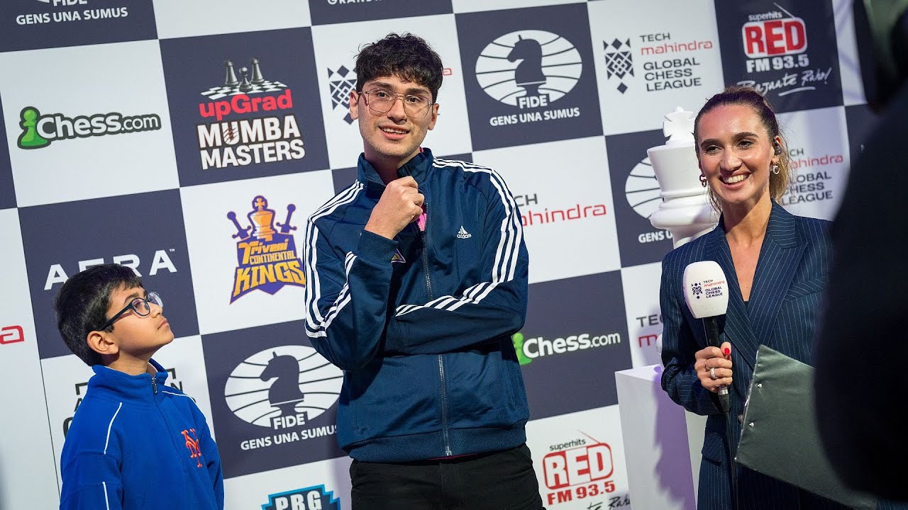 Alireza speaks about his win over Hikaru Nakamura at the Global Chess ...