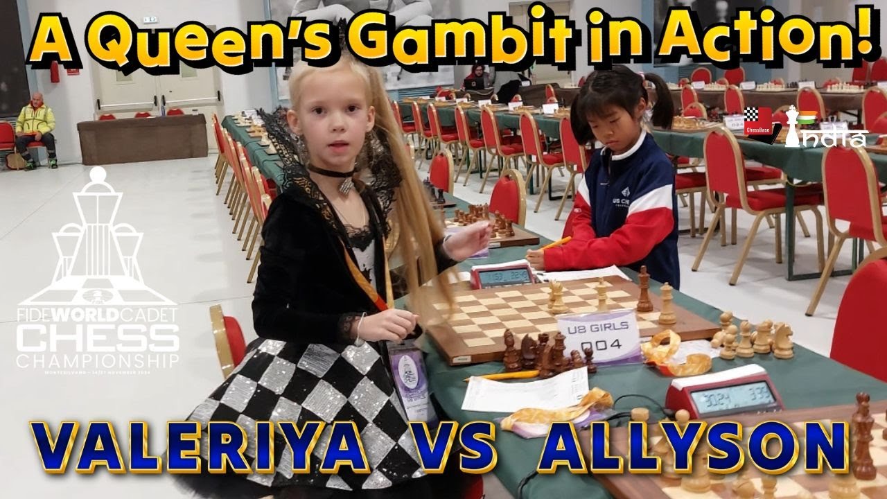 Dressed Like a Chess Queen, She Dominated the Board and Won in Style!