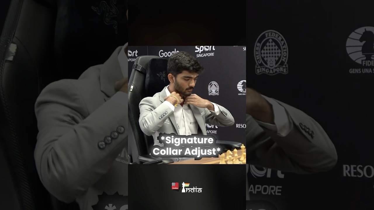 Gukesh’s Meditation Gambit #gukesh #dinggukesh #chess