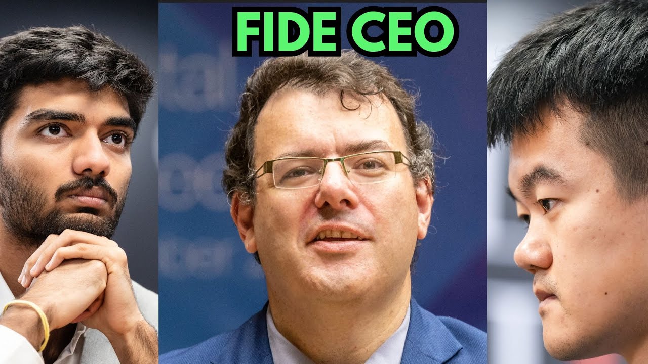 FIDE CEO Emil Sutovsky opens up on Ding Liren beating Gukesh in Game 1 ...