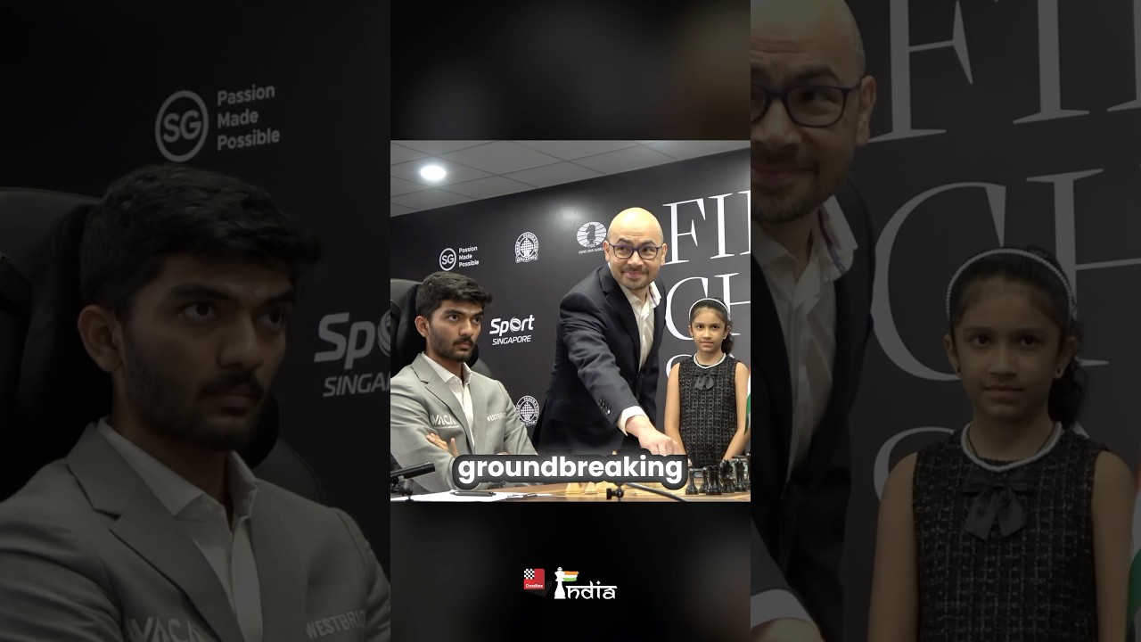 Gukesh meets Google’s Nobel Prize Winner Genius #chess #gukesh #google ...
