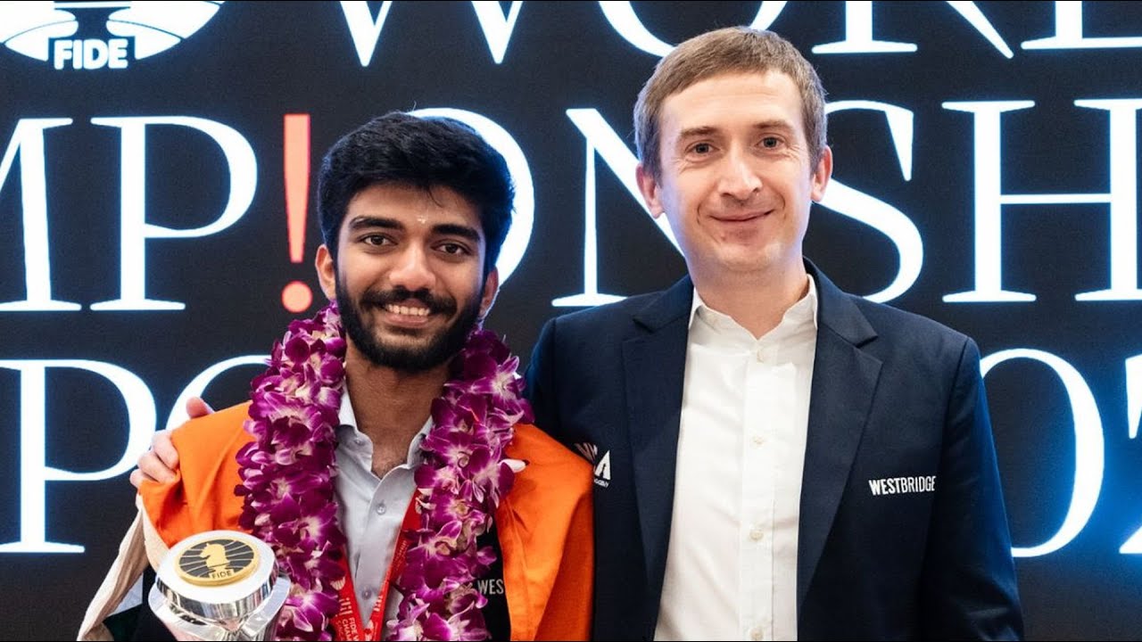 The Kingmaker - Gajewski, the head of coach Gukesh, on winning World ...