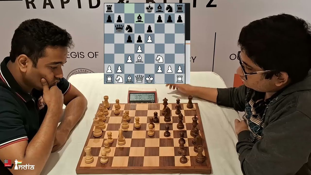 Unbelievable escape from Mate in 7 - GM Deep Sengupta v Rupam Mukherjee
