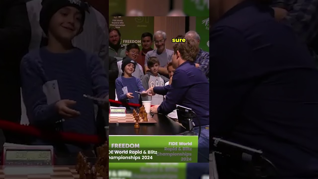 Wholesome Magnus Moment