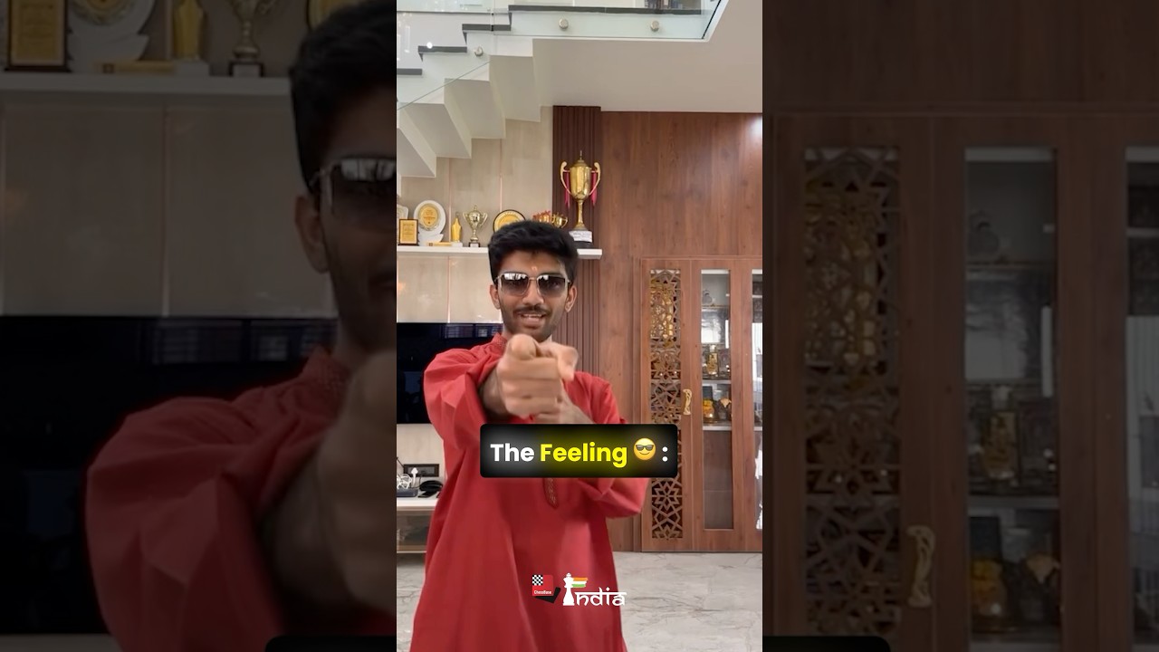 Dance Gukesh Dance #gukesh #chess