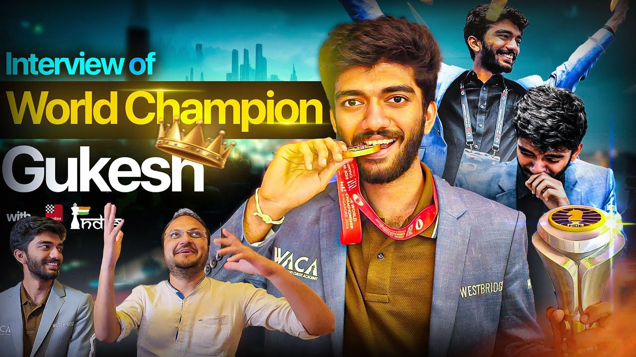 The inside story of Gukesh becoming the 18th World Champion | Interview