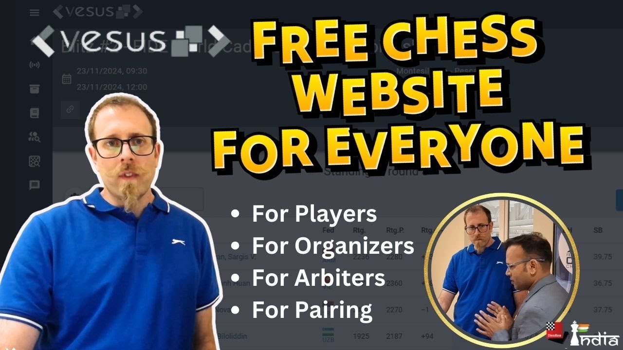 Free Tournament Tools for All: Santino Puleio’s Vesus.org