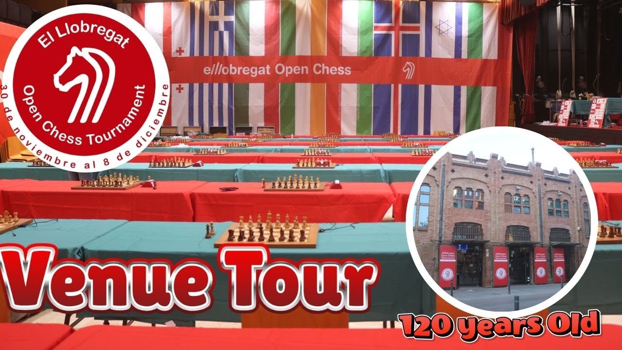 Venue tour of Spain’s strongest chess tournament : Elllobregat Open 2024