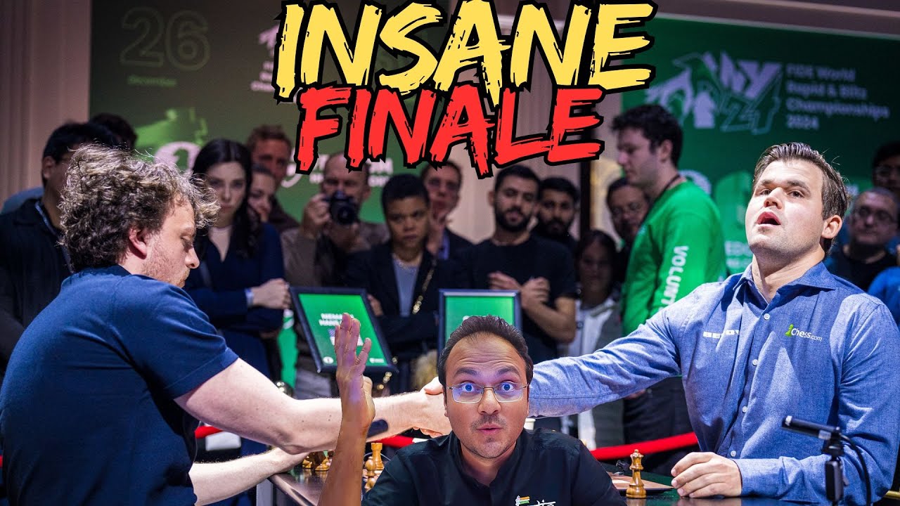 The absolutely insane Finale | Hans Niemann vs Magnus Carlsen | World Blitz 2024