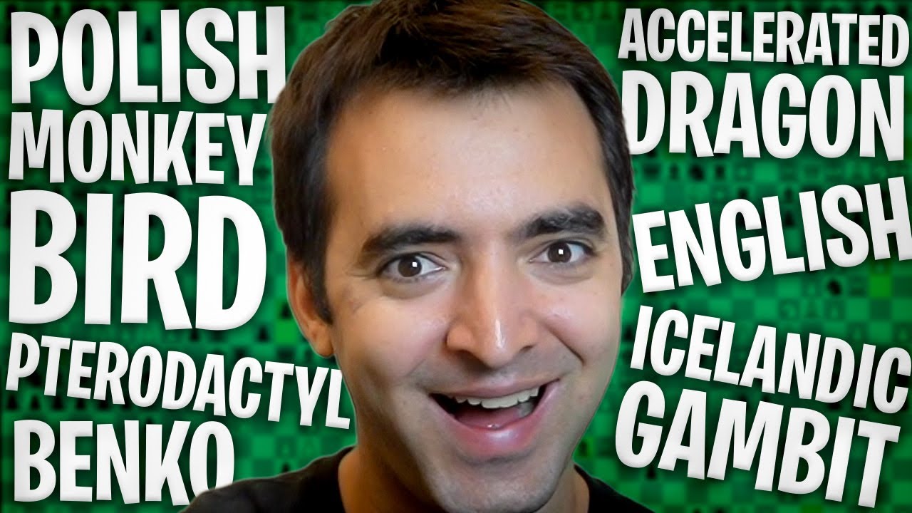 1 Chess Tournament. 10 Crazy Openings!