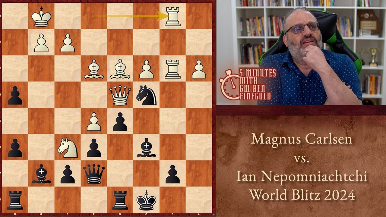 5 Minutes with Ben: Magnus Carlsen vs Ian Nepomniachtchi, World Blitz ...