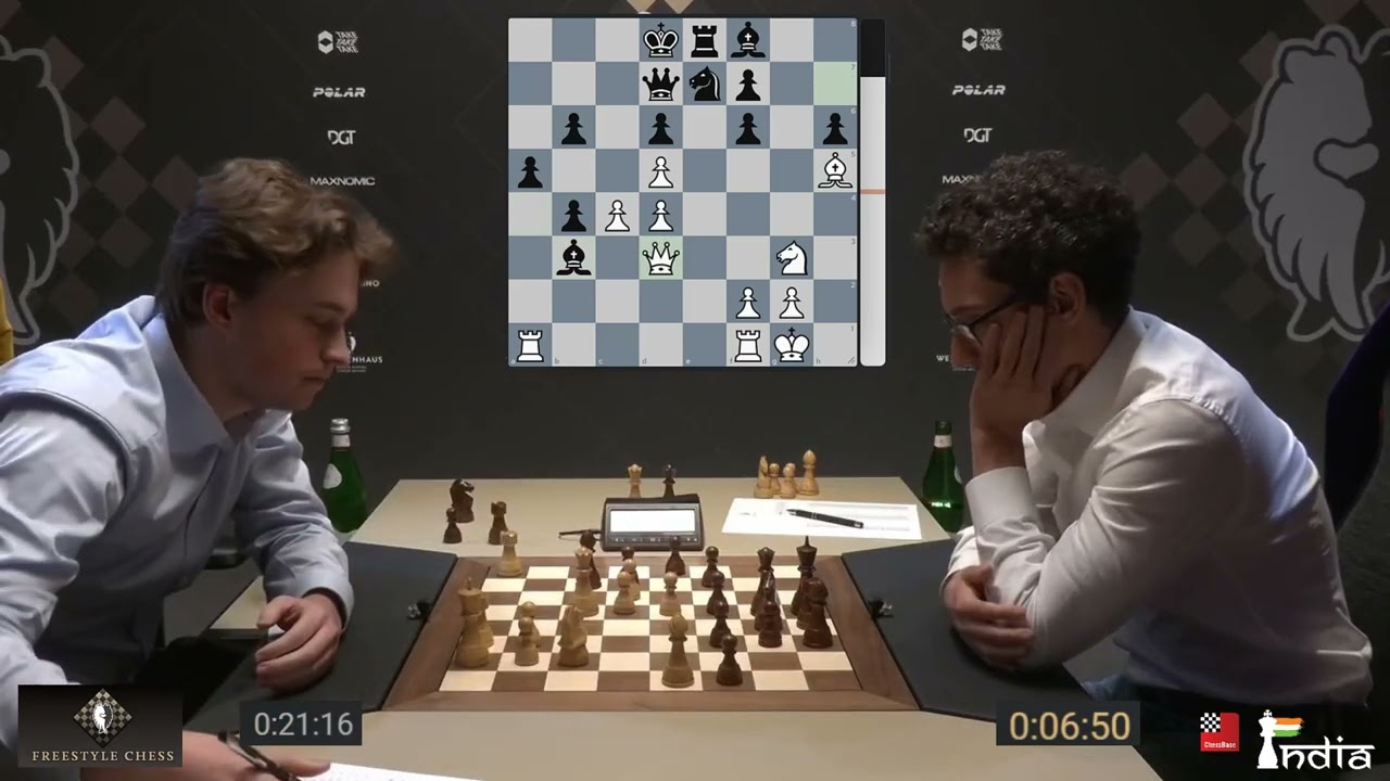 Vincent Keymer is just too good | Keymer vs Caruana | Freestyle Chess 2025