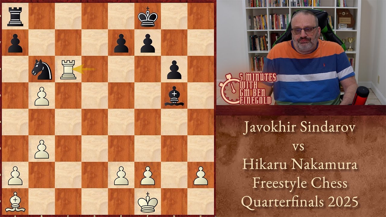 Five Minutes with Ben: Javokhir Sindarov vs Hikaru Nakamura, Freestyle ...