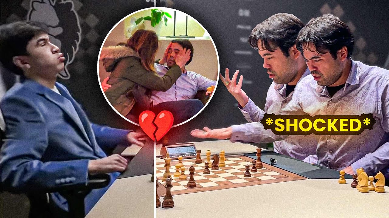 Raw and Real Behind the Scenes moments of Sindarov beating Nakamura ...