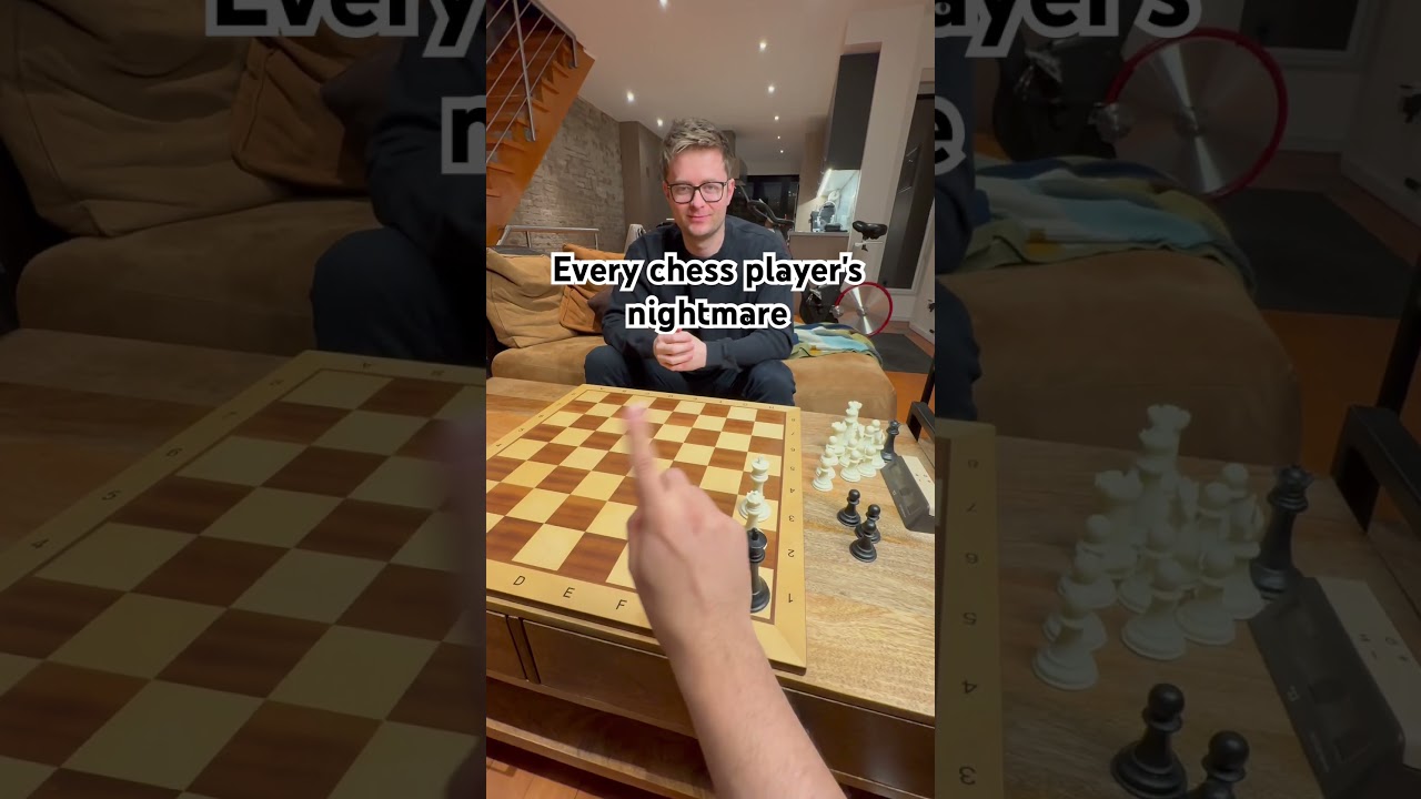 Every chess player’s nightmare #chess