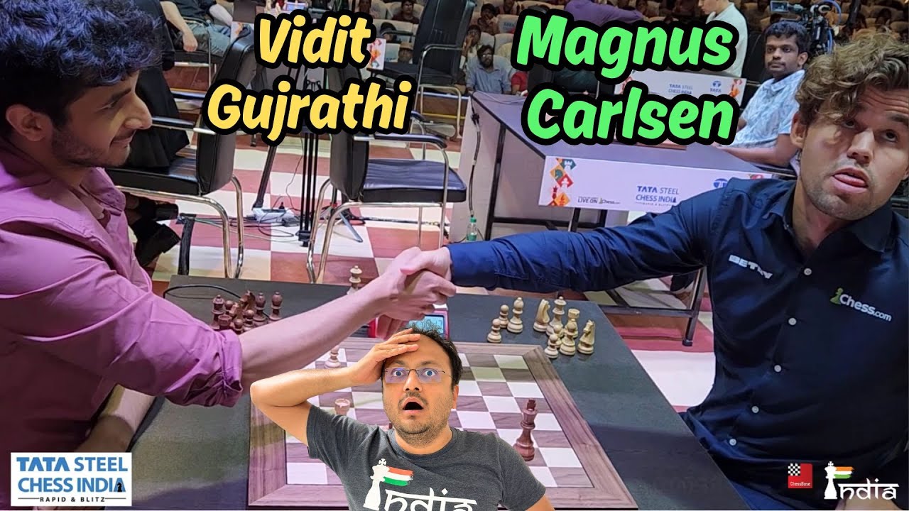 Magnus Carlsen almost wanted to resign here! | Vidit vs Carlsen