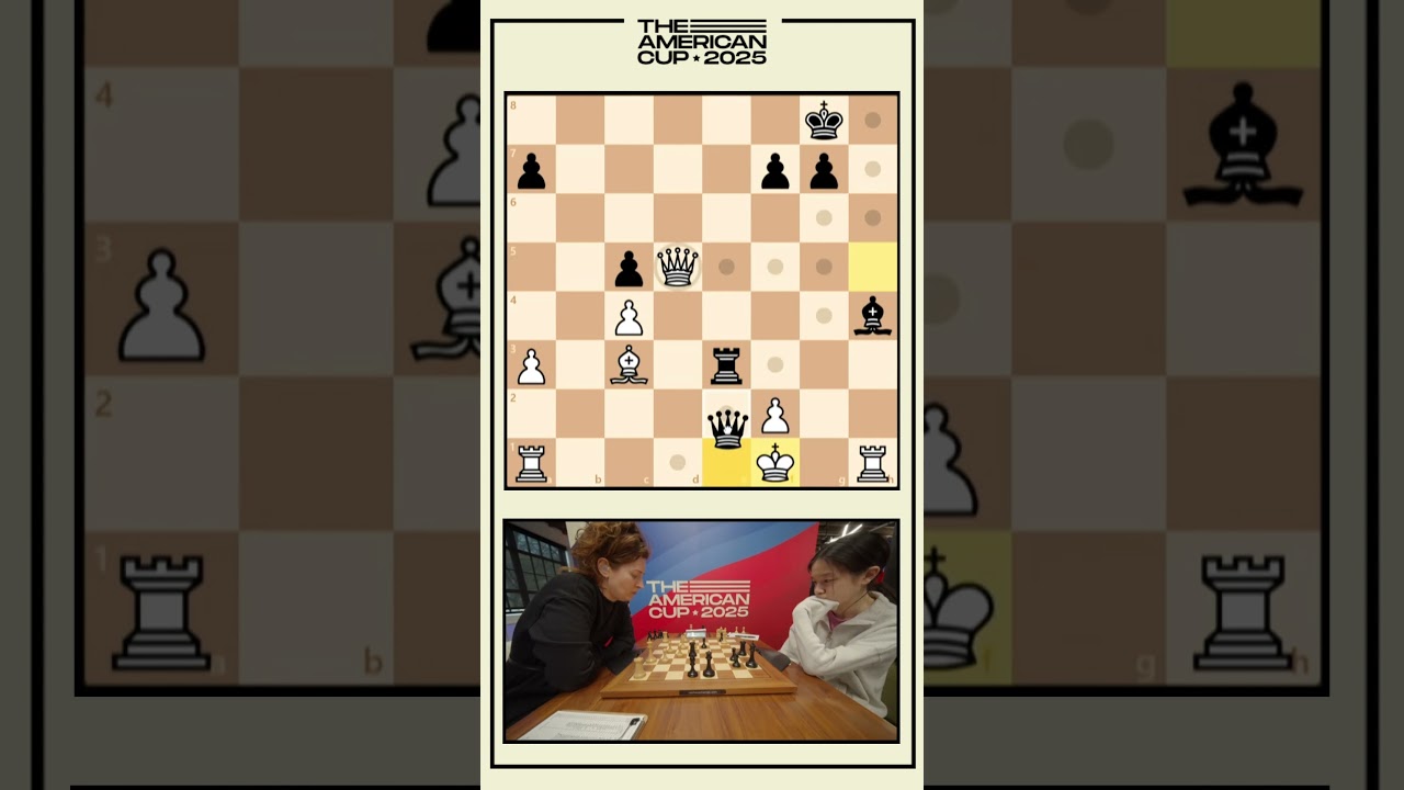 All Forcing for Alice Lee #americancup #chess #chessendgames #checkmate