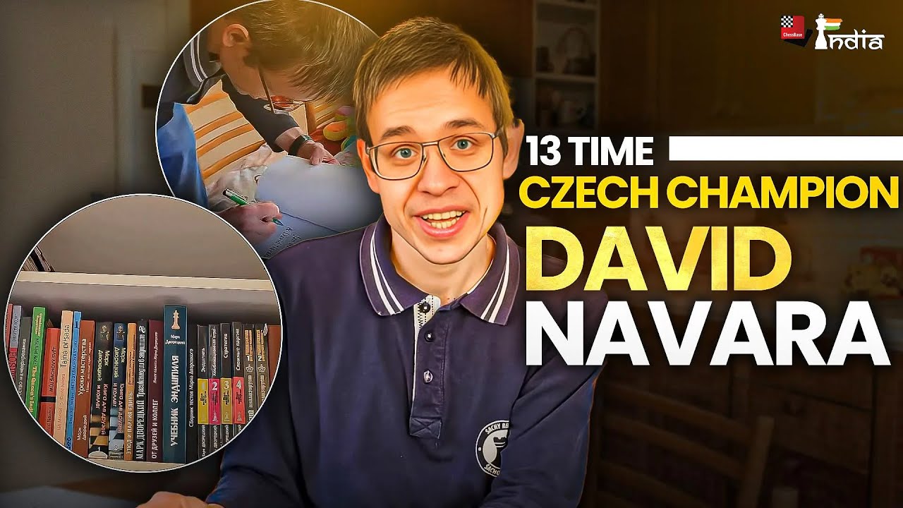 The phenomenal life story of David Navara by visiting his home in Prague