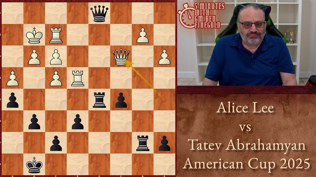 Five Minutes with Ben: Alice Lee vs Tatev Abrahamyan, American Cup 2025