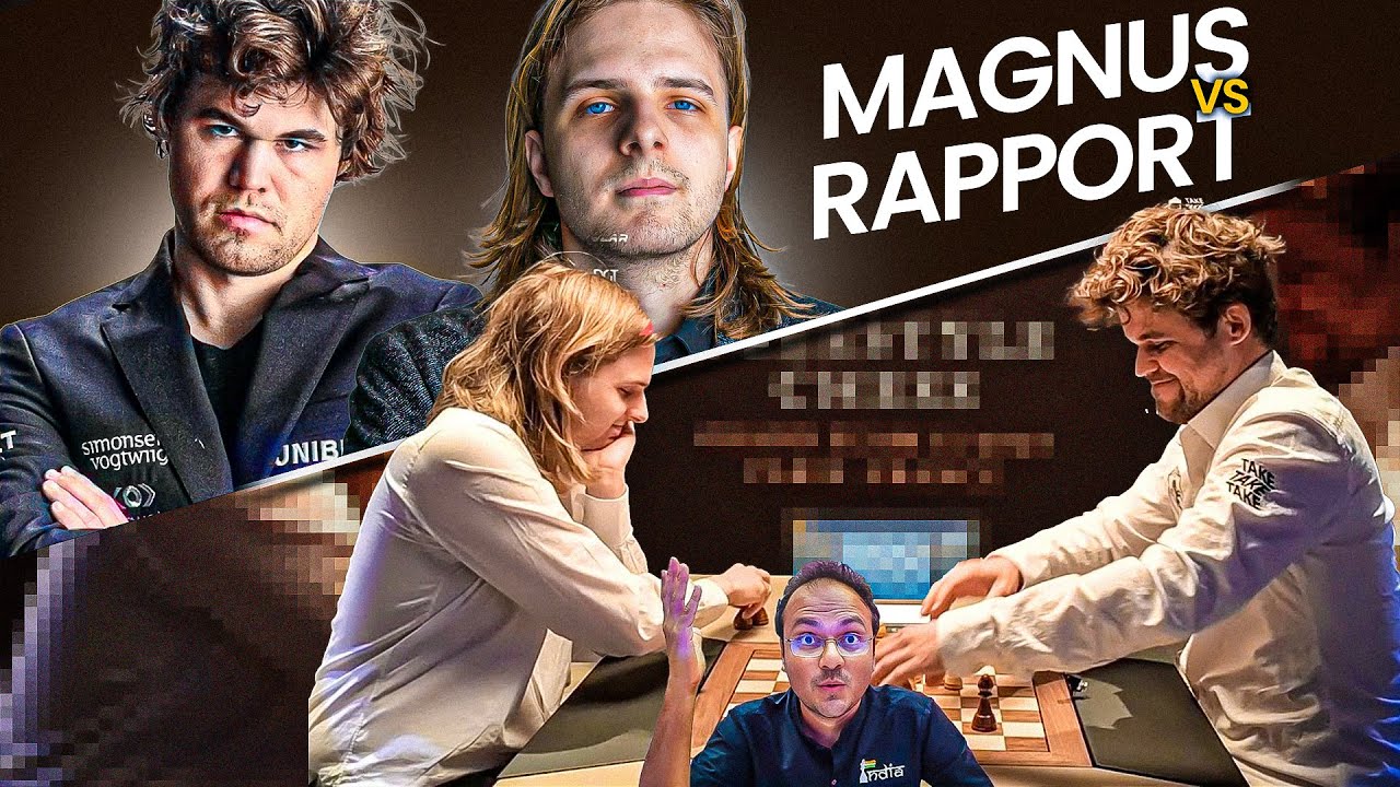 Magnus Carlsen’s GOAT mentality | Rapport vs Carlsen | Paris Freestyle ...
