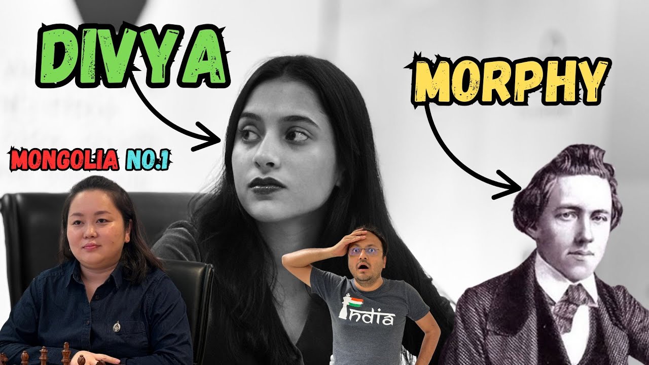 When Divya Deshmukh attacked like Paul Morphy | Divya vs Mongolia no.1 | FIDE Women’s GP 2025