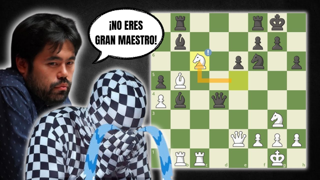 Rey Enigma NO es GRAN MAESTRO!!! 勞: Rey Enigma vs Nakamura (Paris 2025)