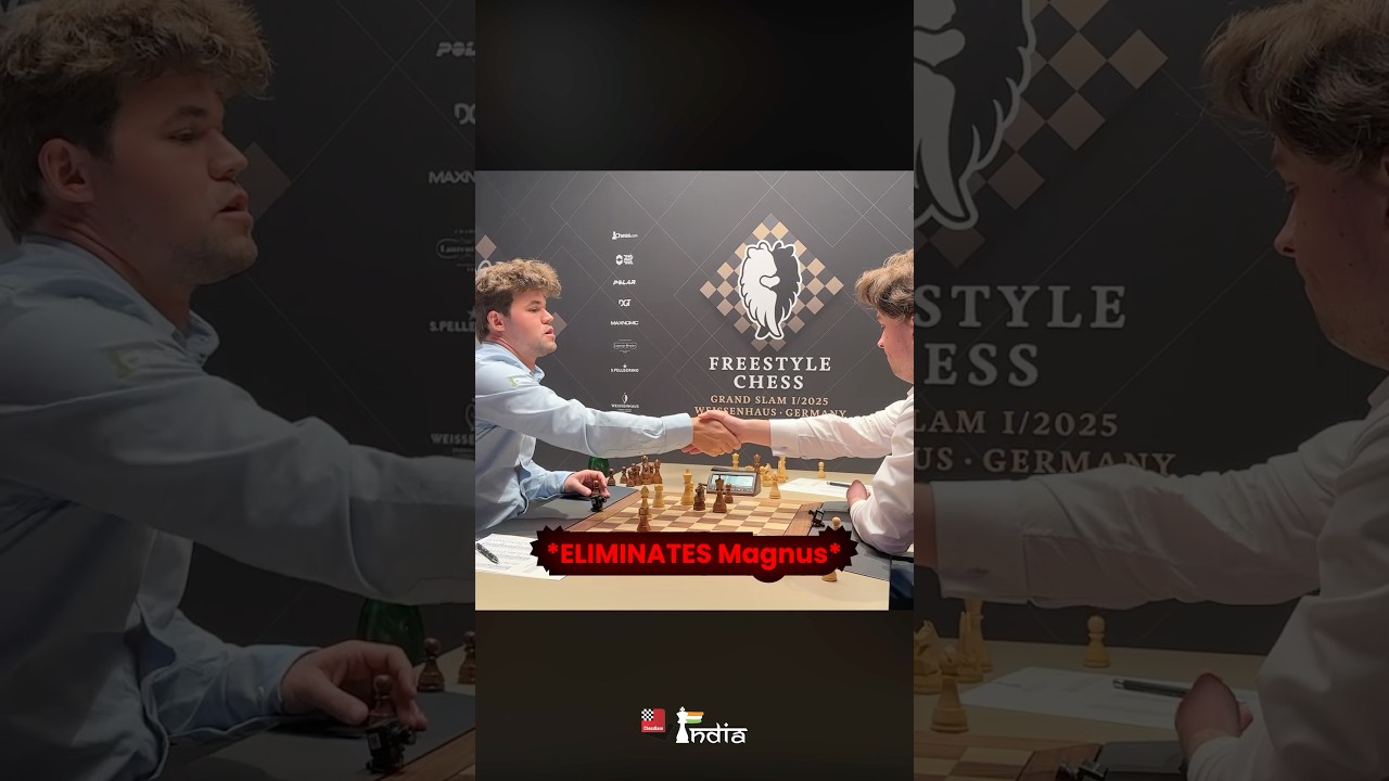 20 year old DESTROYS Magnus Nepo & Fabi #chess #magnuscarlsen