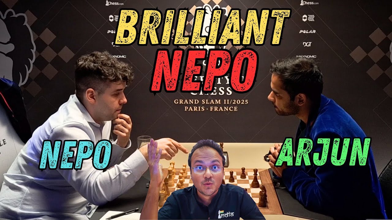 The genius of Ian Nepomniachtchi | Nepo vs Arjun | Paris Freestyle 2025