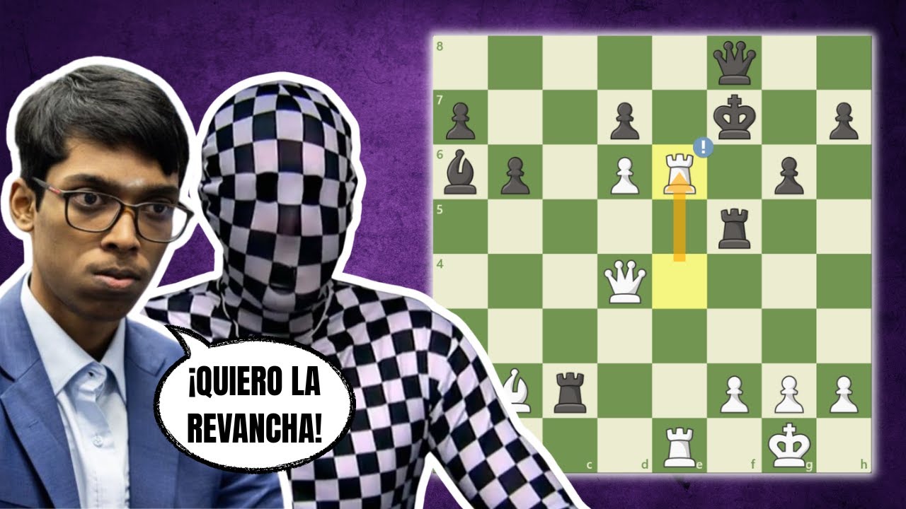 ¡REY ENIGMA SORPRENDE AL #7 del MUNDO! : Rey Enigma vs Praggnanandhaa ...