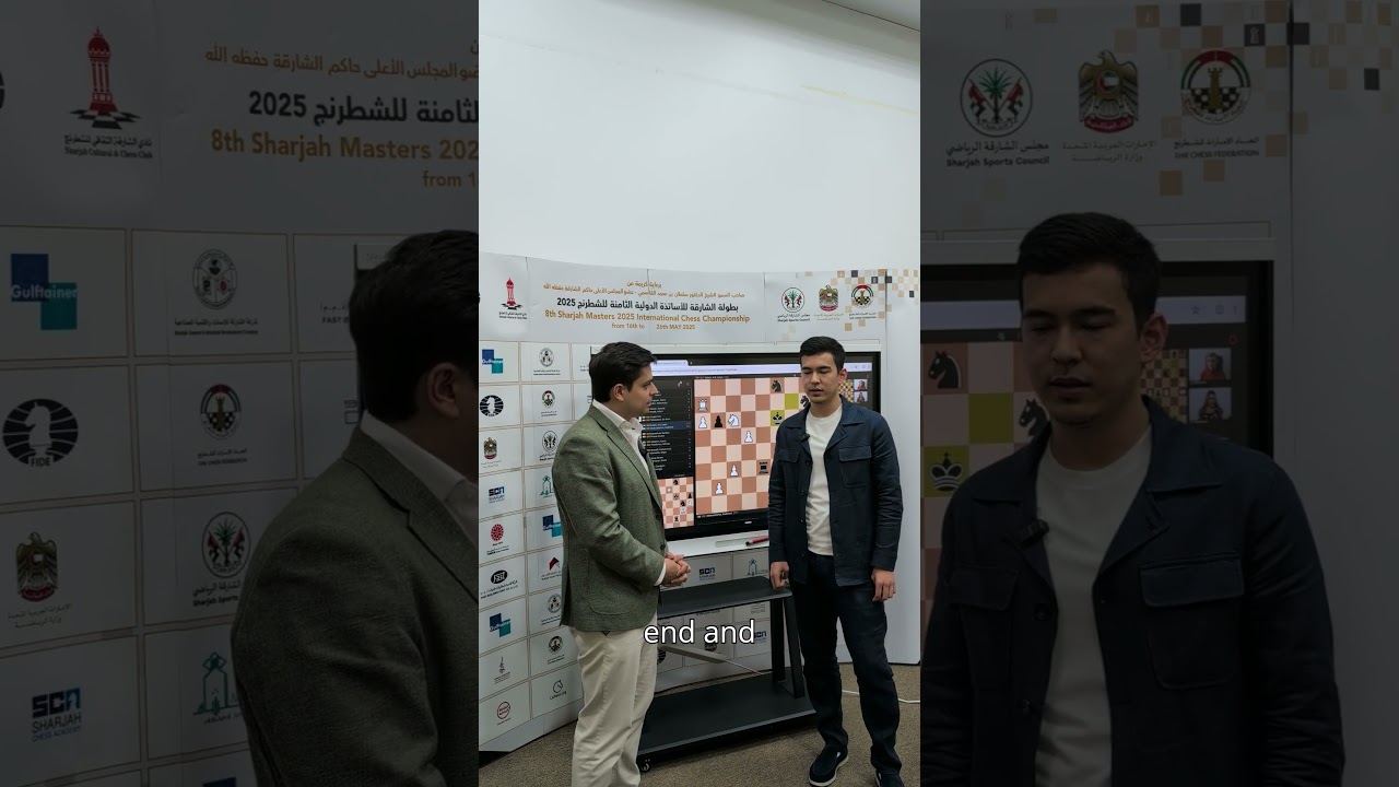 Nodirbek Abdusattorov interview with Lichess’ Theo Wait after Round 8 ...