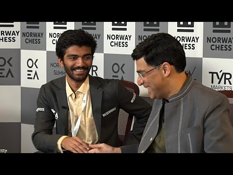 Gukesh is happy after beating Fabi | Norway Chess 2025