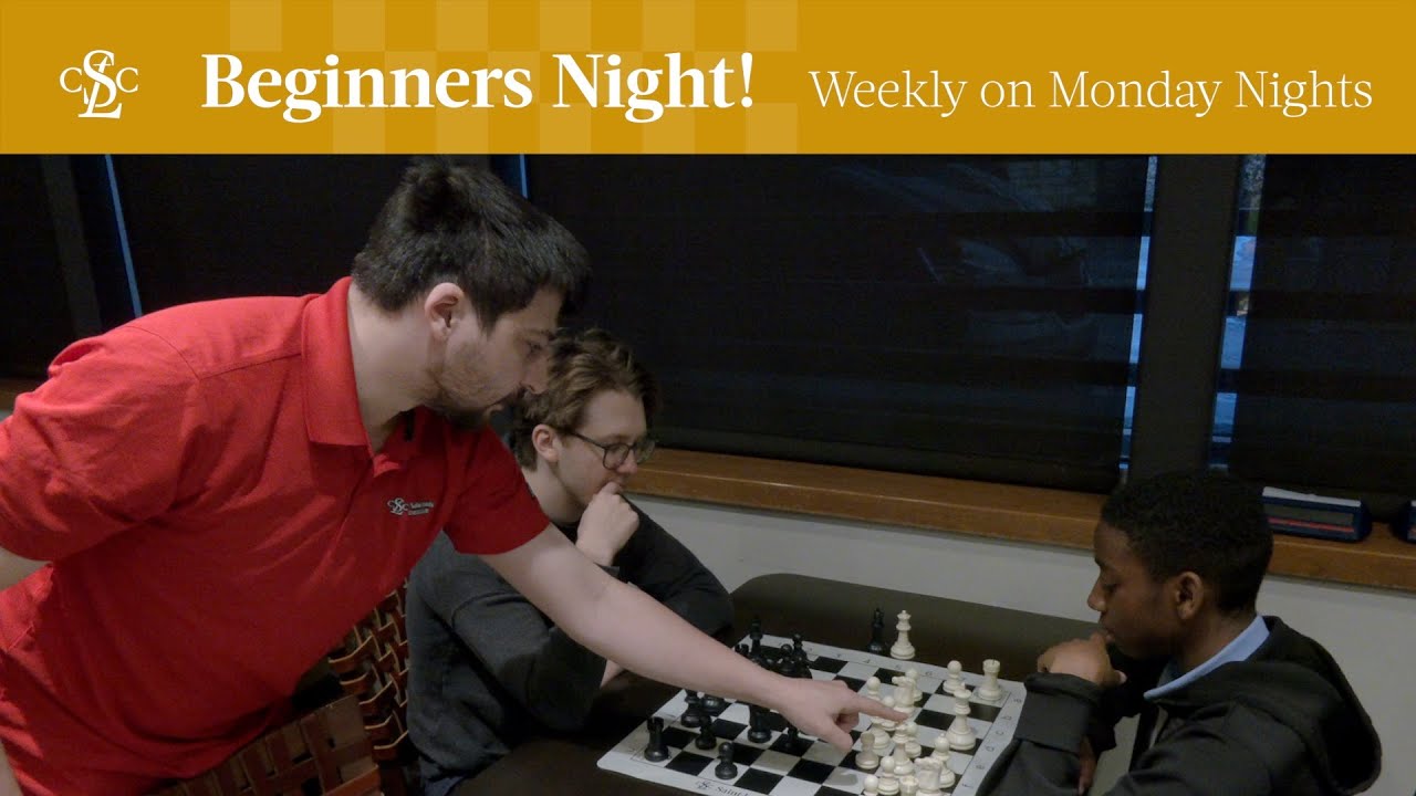 Beginner Night at the Saint Louis Chess Club