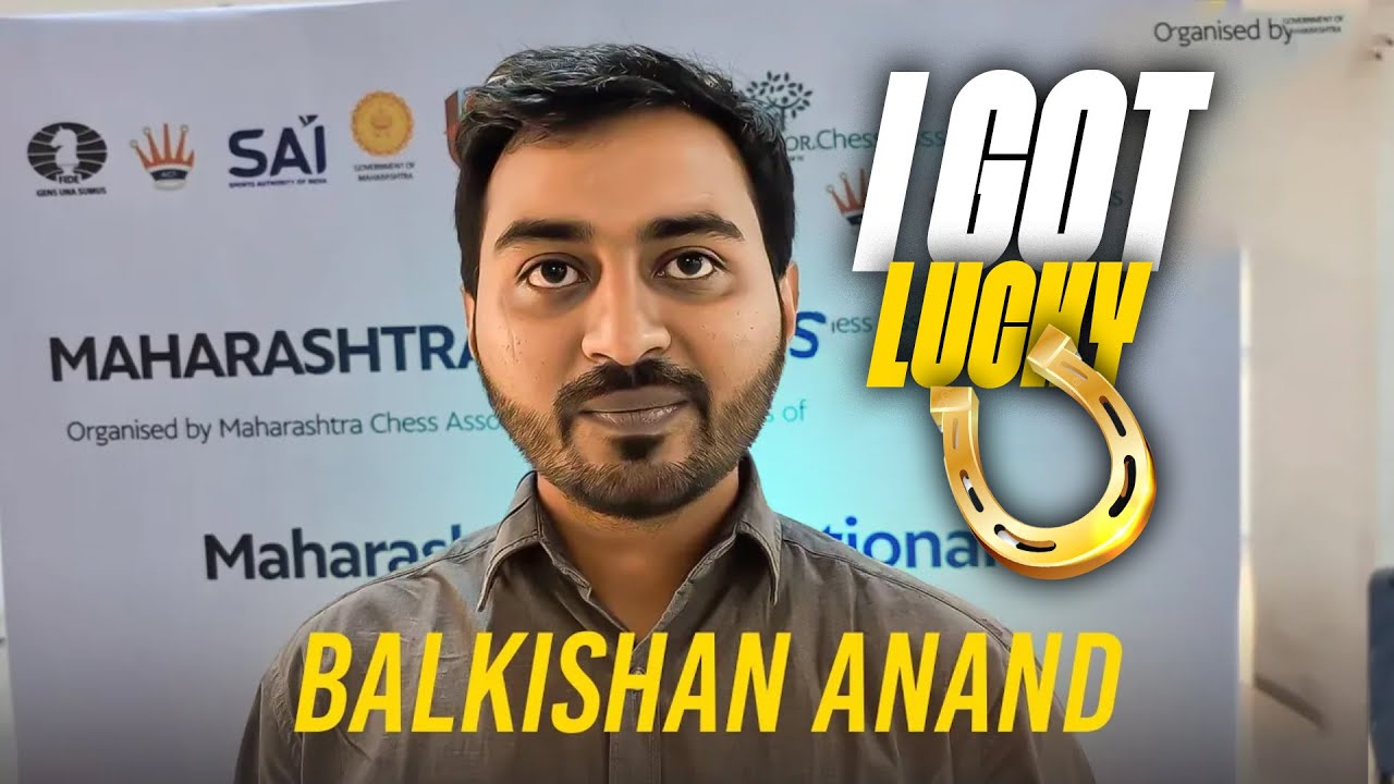 I lost a winning game and won a lost game - Balkishan Anand