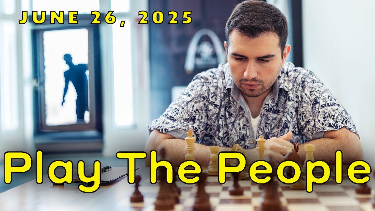 lichess.org !challenge GM JJ Ali Marandi Plays The People! | June 26, 2025