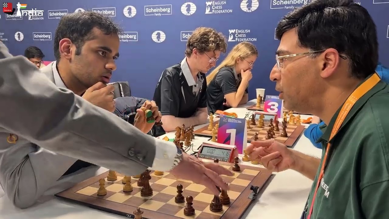 Vishy Anand is such an evergreen Legend | Anand vs Arjun Erigaisi ...