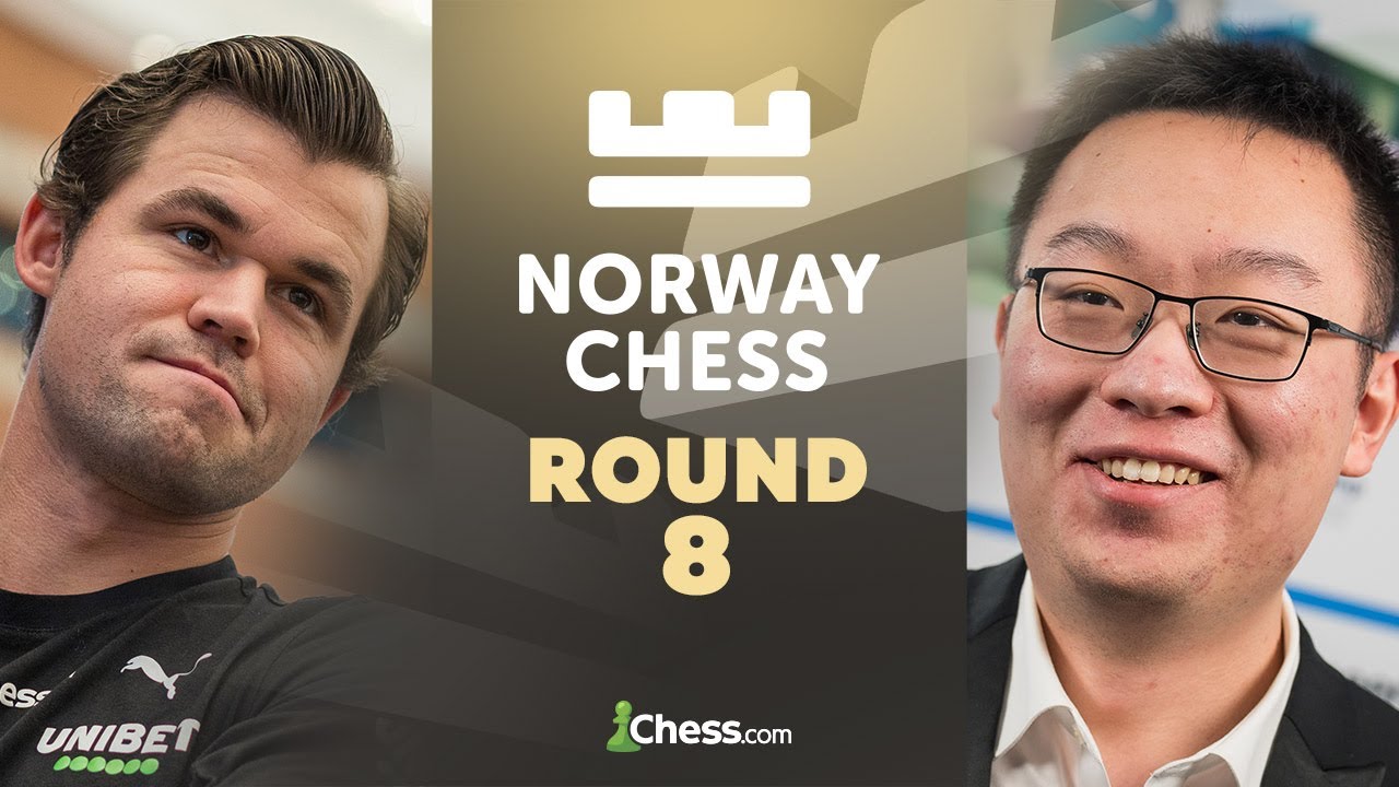 Norway Chess 2025! Will Magnus Take The Lead Back? Magnus v. Wei In Rd 8