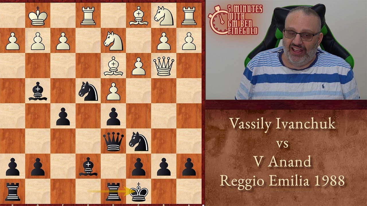 Five Minutes with Ben: Vassily Ivanchuk vs V Anand, Reggio Emilia 1988