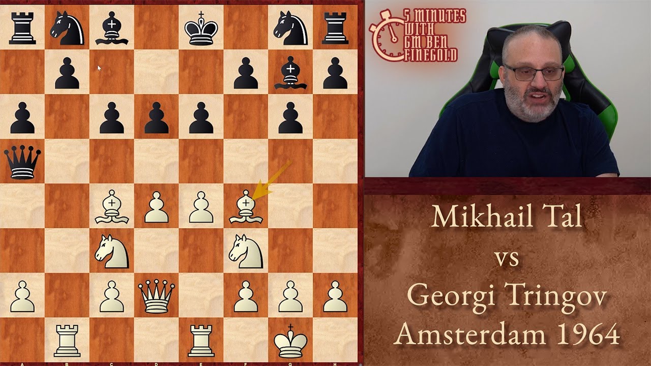 Five Minutes with Ben: Mikhail Tal vs Georgi Tringov, Amsterdam 1964
