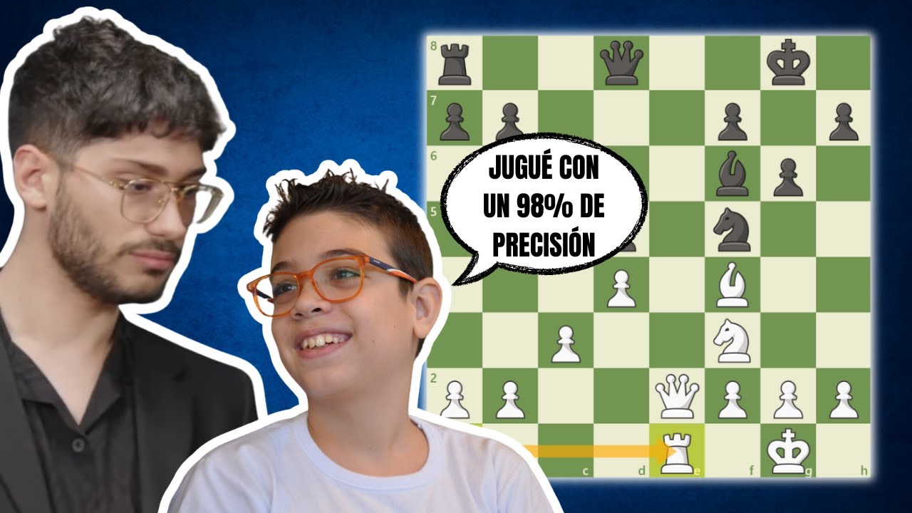 ¡Faustino Oro SORPRENDE a Alireza Firouzja! (#3 del mundo)