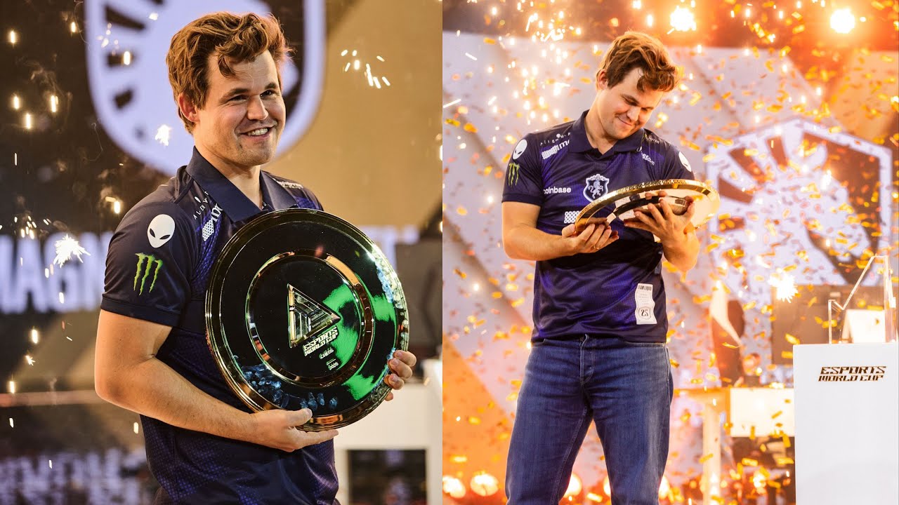 Magnus Carlsen of Team Liquid is the Champion of Esports World Cup ...